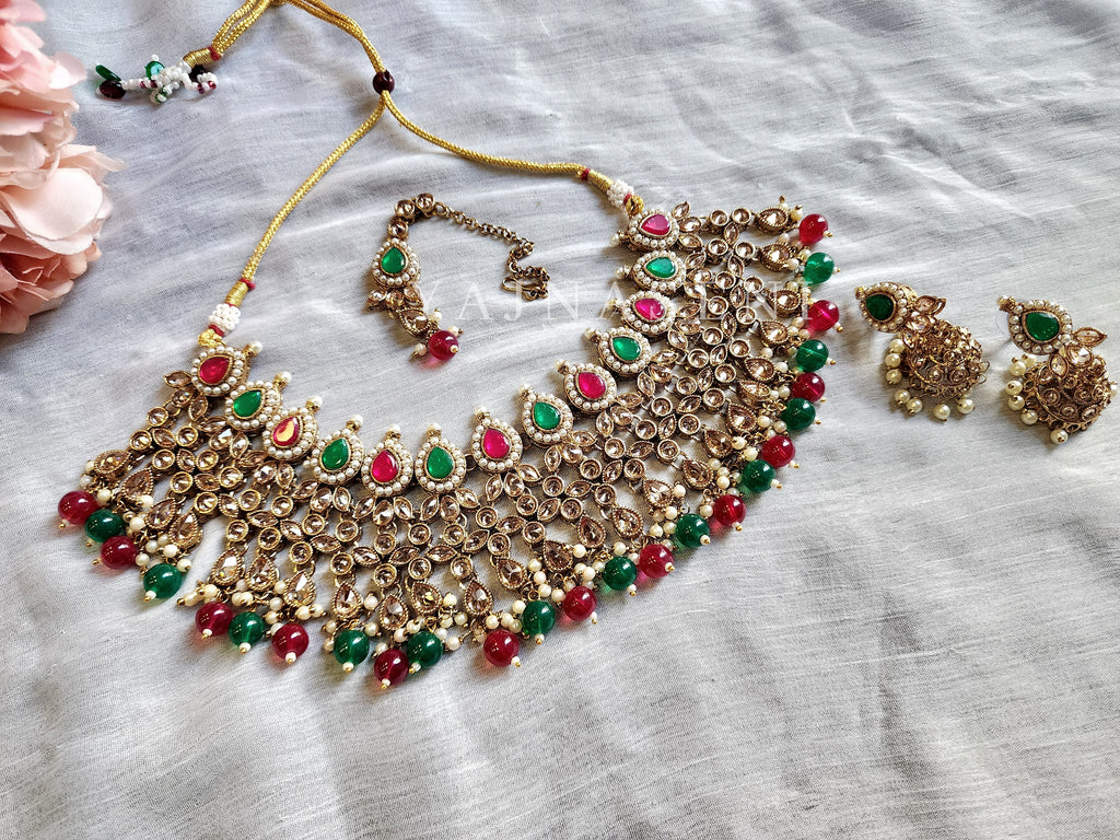 SONEETA (deep red x green) – Yajnaseni